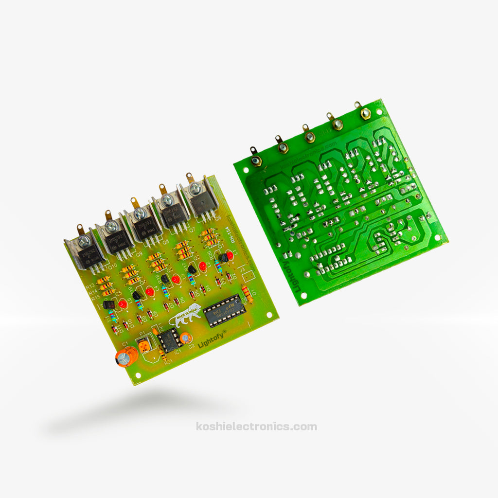 12 Volt 5 Channel LED Chaser – Koshi Electronics