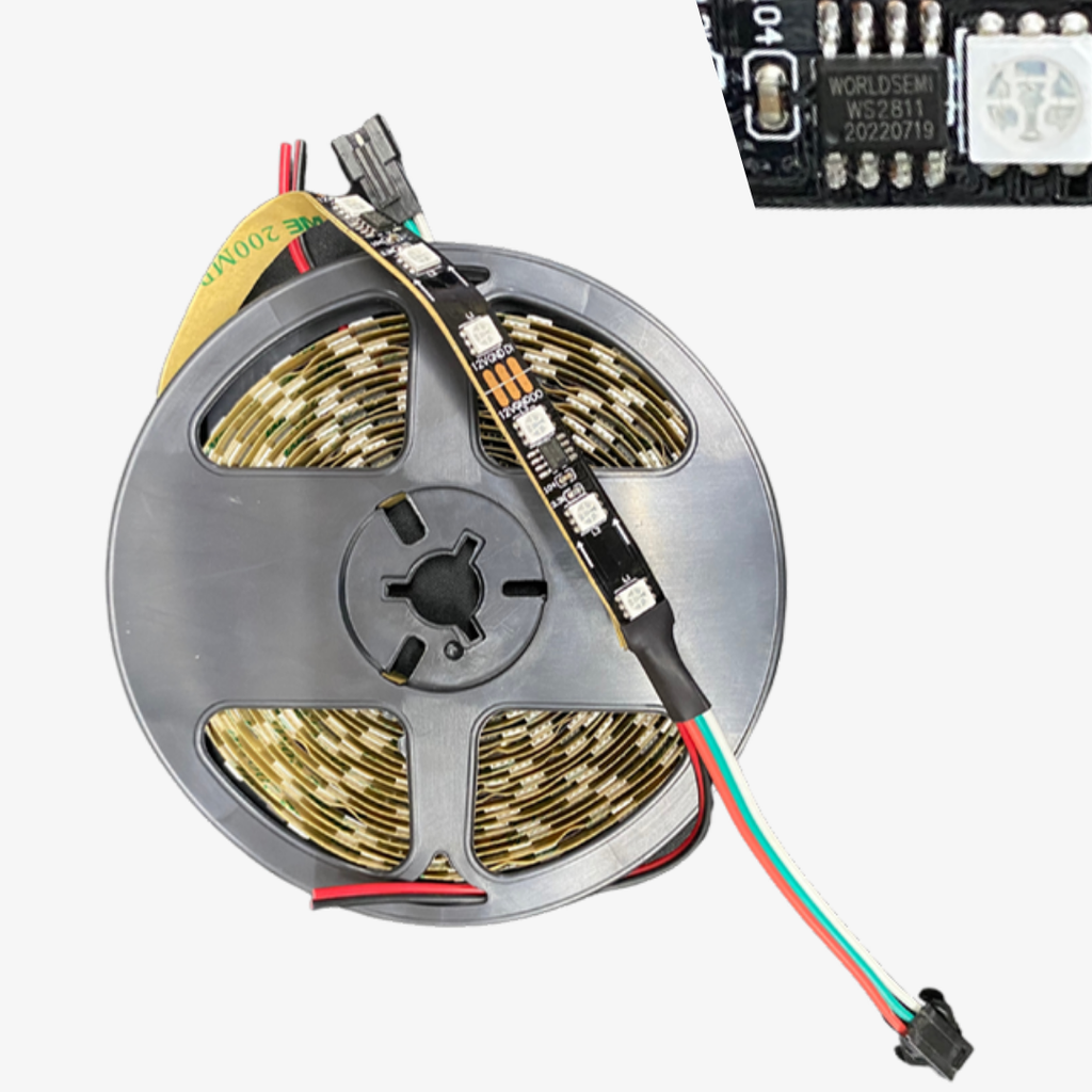ADDRESSABLE PIXEL LED RGB STRIP – Koshi Electronics